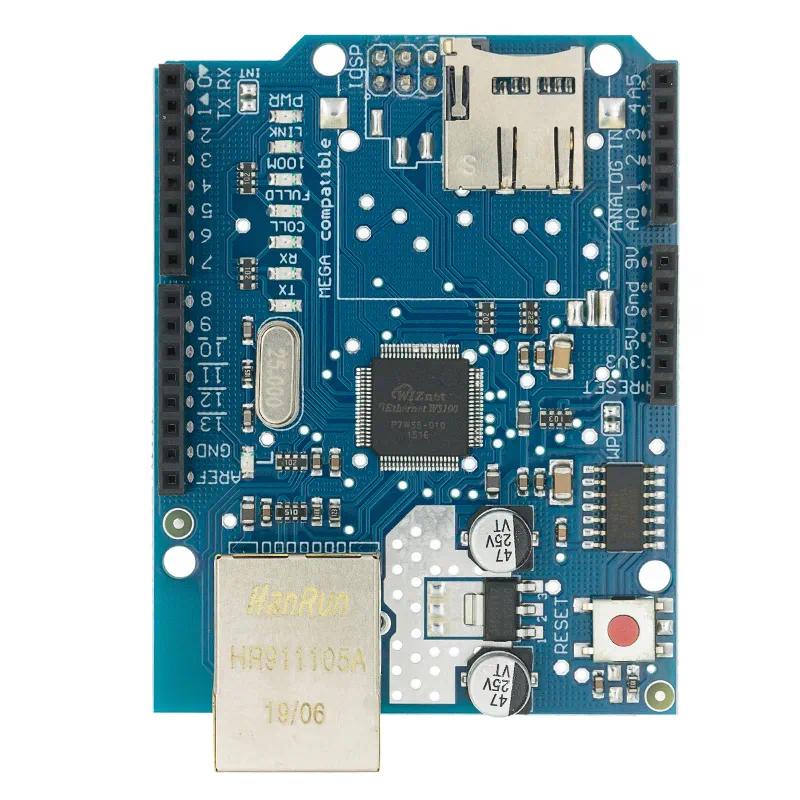 Bảng Mạch Mở Rộng Ethernet Shield W5100 R3 UNO Mega 2560 1280 328 UNO ...