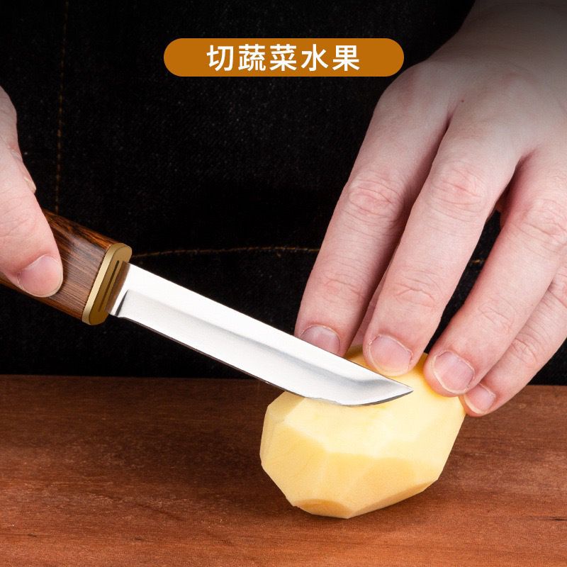 Song Dao Tanto Lưỡi Kép Dùng Thái Gọt Hoa Quả Đa Năng Bằng Thép Không ...