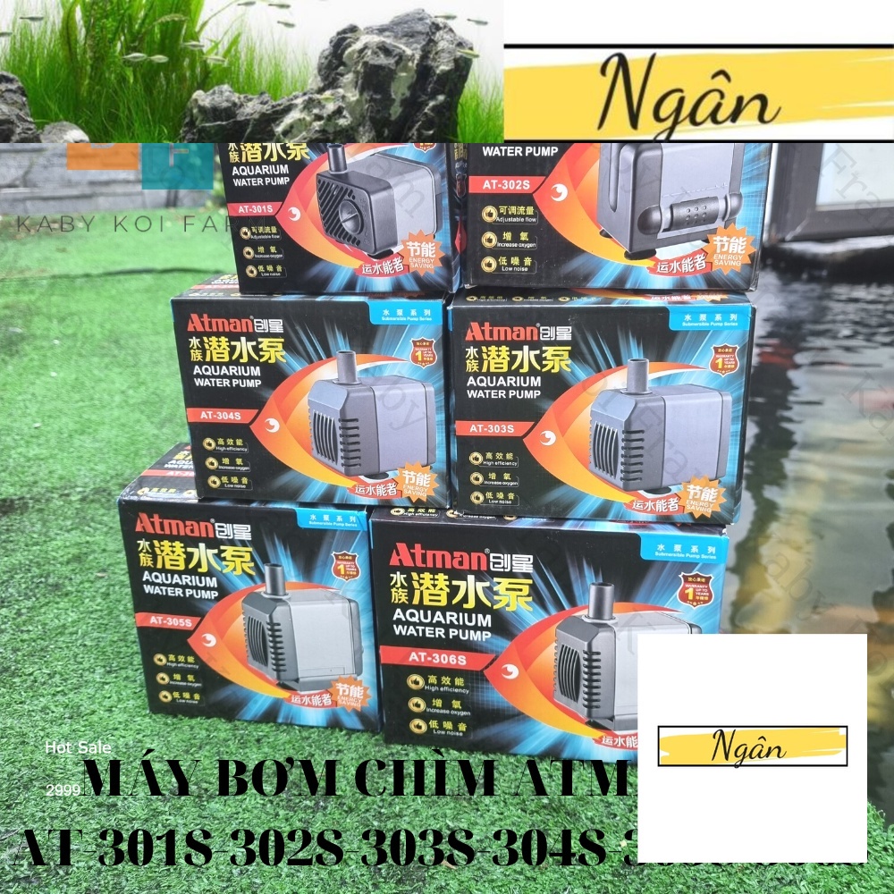 Bơm ATMAN AT-301S | 302S | 303S | 304S | 305S | 306S - Dòng bơm thế hệ ...