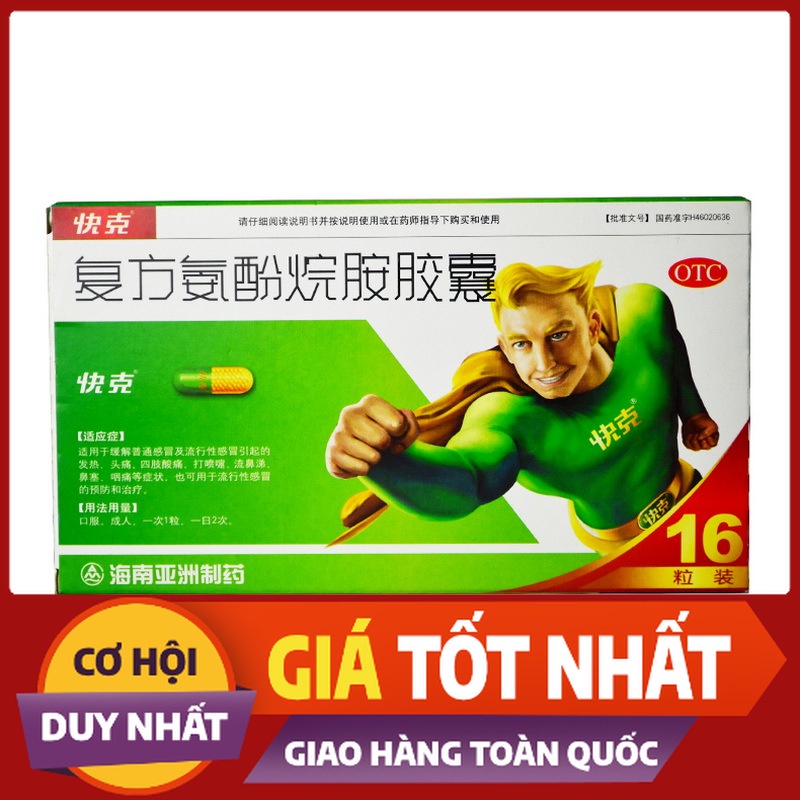 Viên Nang Hợp Chất Aminophenolamine Nhanh | Shopee Việt Nam