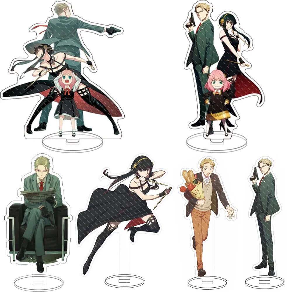Mô hình Standee Japan 2022 New Anime Spy X Family Loid Anya Yor Figure ...