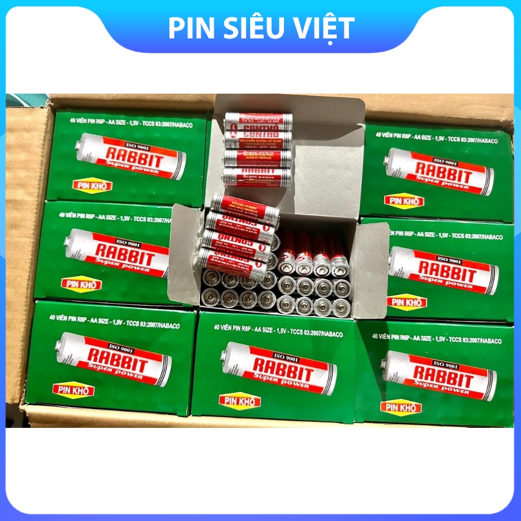 Pin con thỏ lớn AAA - Pin Siêu Việt | Shopee Việt Nam