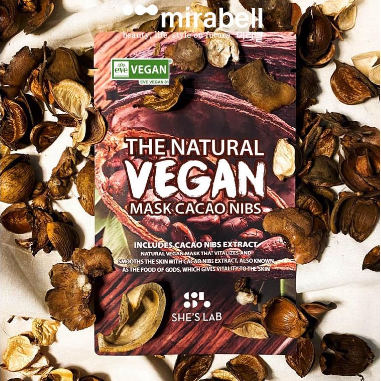 Mặt Nạ Vegan Cacao Nibs Hàn Quốc chính hãng | Shopee Việt Nam