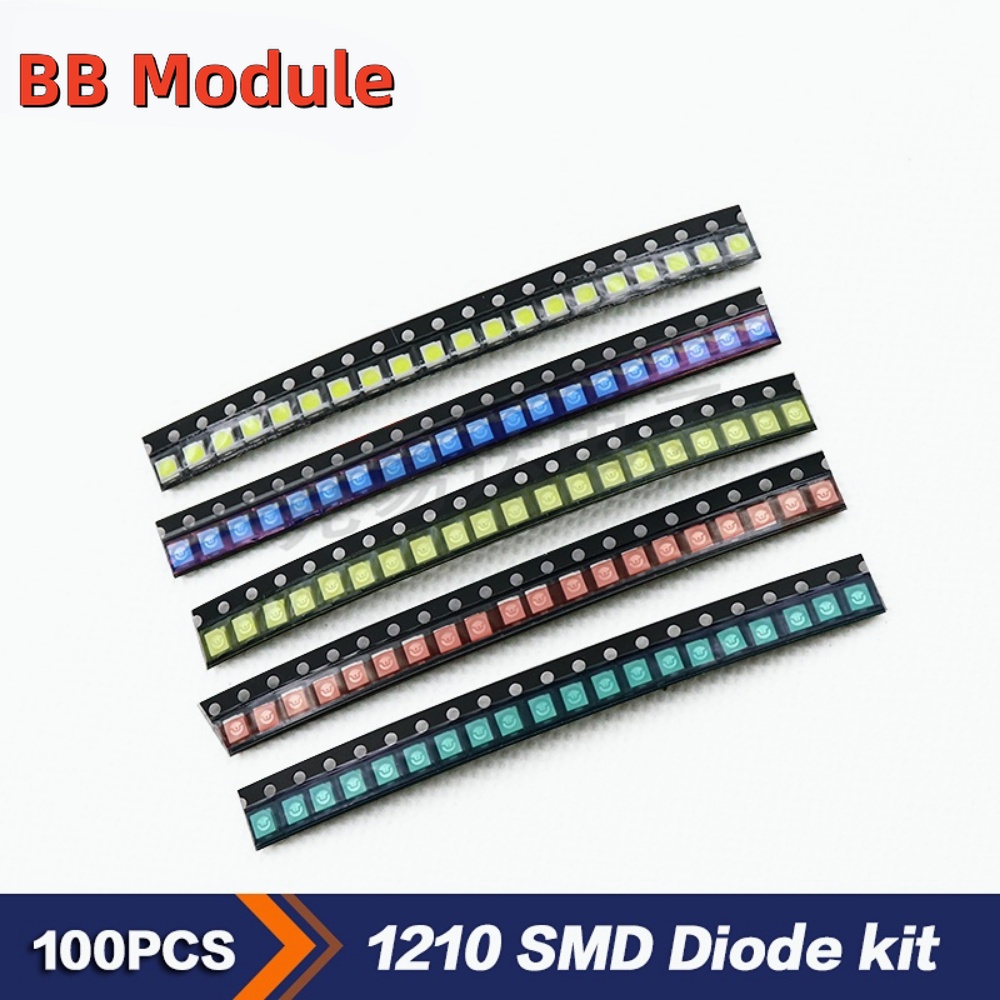 Bộ 100 Đèn led Xanh Đỏ / Xanh Lá / Trắng Emd 100 Cái 100 Cái smd 100 Cái Chuyên Dụng | Shopee ...