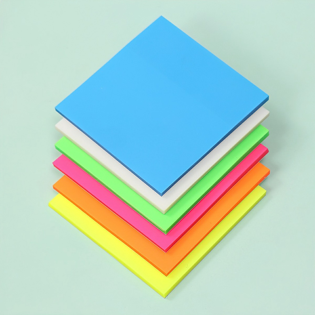 Giấy note trong suốt kích thước 7.5*7.5cm -MAIGN | Shopee Việt Nam