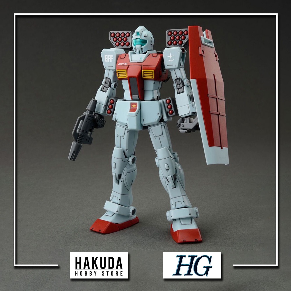 Mô hình HG GTO 1/144 RGM 79 GM (Shoulder Cannon / Missile Pod) - Chính hãng Bandai Nhật Bản ...