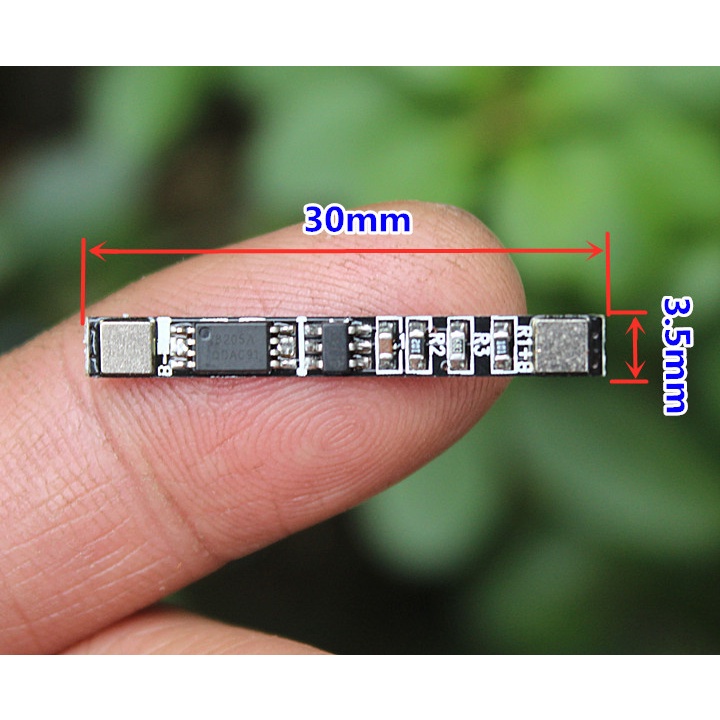 Mạch bảo vệ pin lithium 3.7V 18650 18500 14500 26650 dùng chế pin loa ...