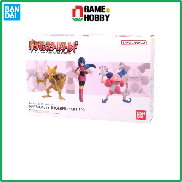 MÔ HÌNH POKEMON SCALE WORLD KANTO REGION SABRINA & KADABRA & MR. MIME ...