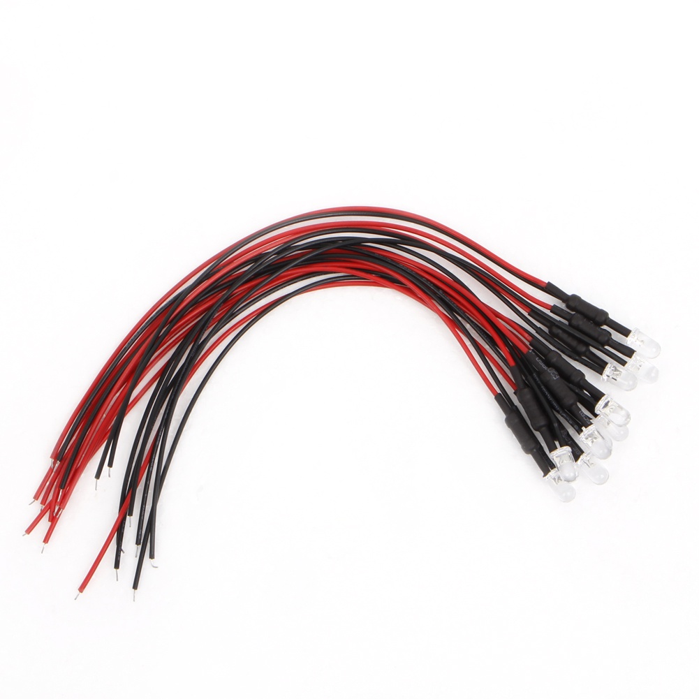 Bóng Đèn LED Diode Có Dây 24V 18cm 5mm | Shopee Việt Nam