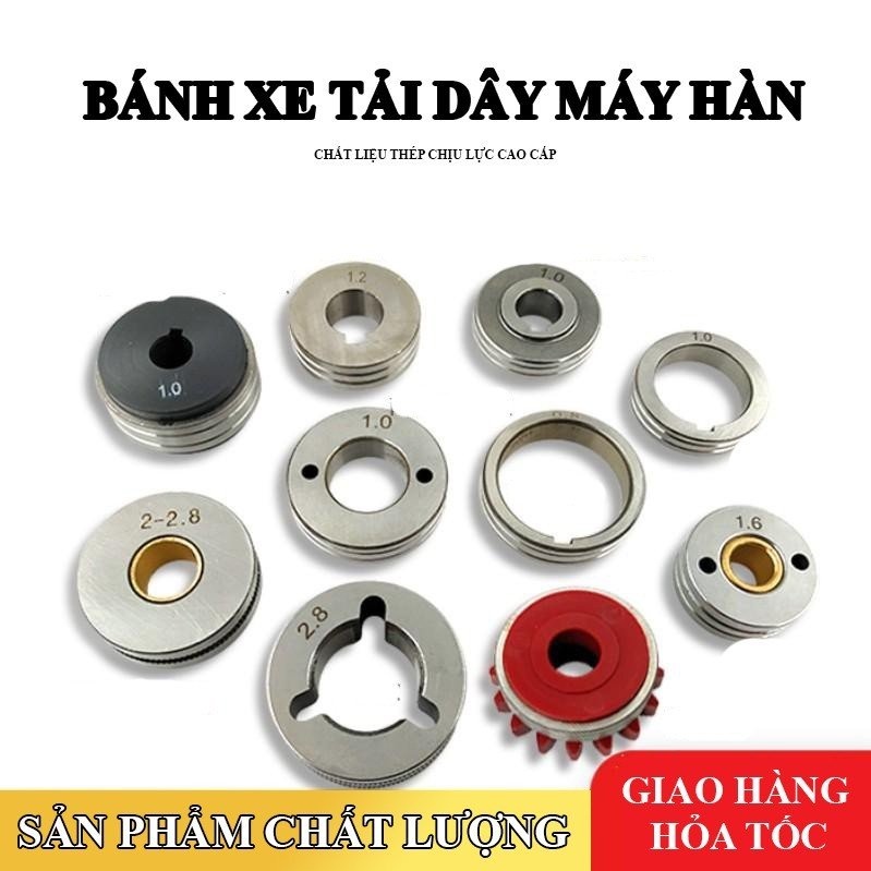 Bánh xe tải dây máy hàn mig Pana Binzel OTC Kempi Mig mini Rulo đẩy dây ...