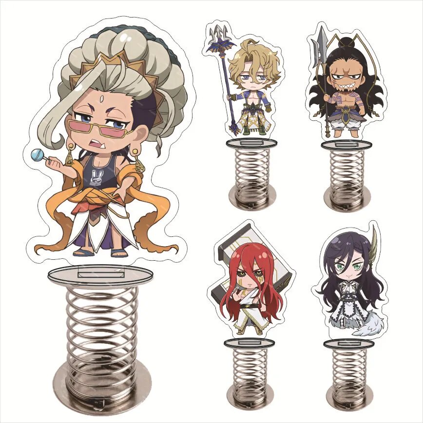 Mô hình Standee Lò xo Record of Ragnarok Aphrodite Brunhilde Geru ...