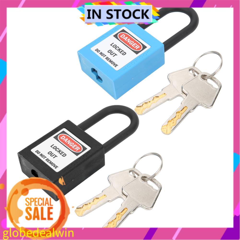 Globedealwin Safety Lockout Padlock Industrial Electrical Nylon Tagout ...