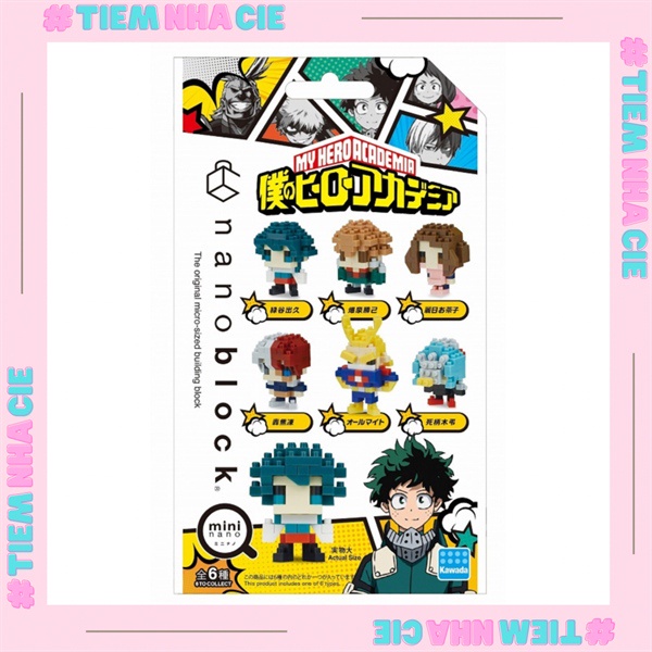 [Tiệm nhà Cie] [SẴN] Mô hình lego nhân phẩm MHA My Hero Academia Học ...
