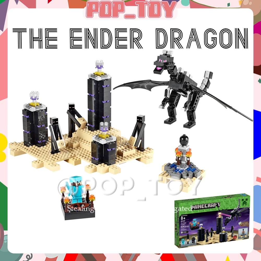 Minecraft Series 】 MOC The Ender Dragon Minecraft 21117 Khối Xây Dựng ...