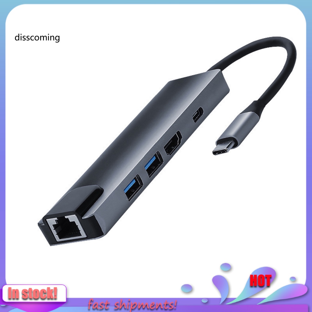 Bộ Chuyển Đổi Trạm hub 5 Trong 1 type-c Sang usb30 pd | Shopee Việt Nam