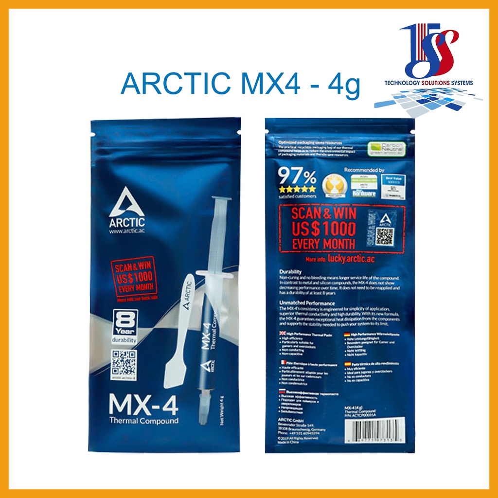 Keo tản nhiệt ARCTIC MX4 (4g) - hàng chính hãng | Shopee Việt Nam