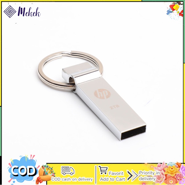 Đĩa u usb Kim Loại 2tb mekek hp Chống Nước Chống Sốc Có Móc Khóa | Shopee Việt Nam