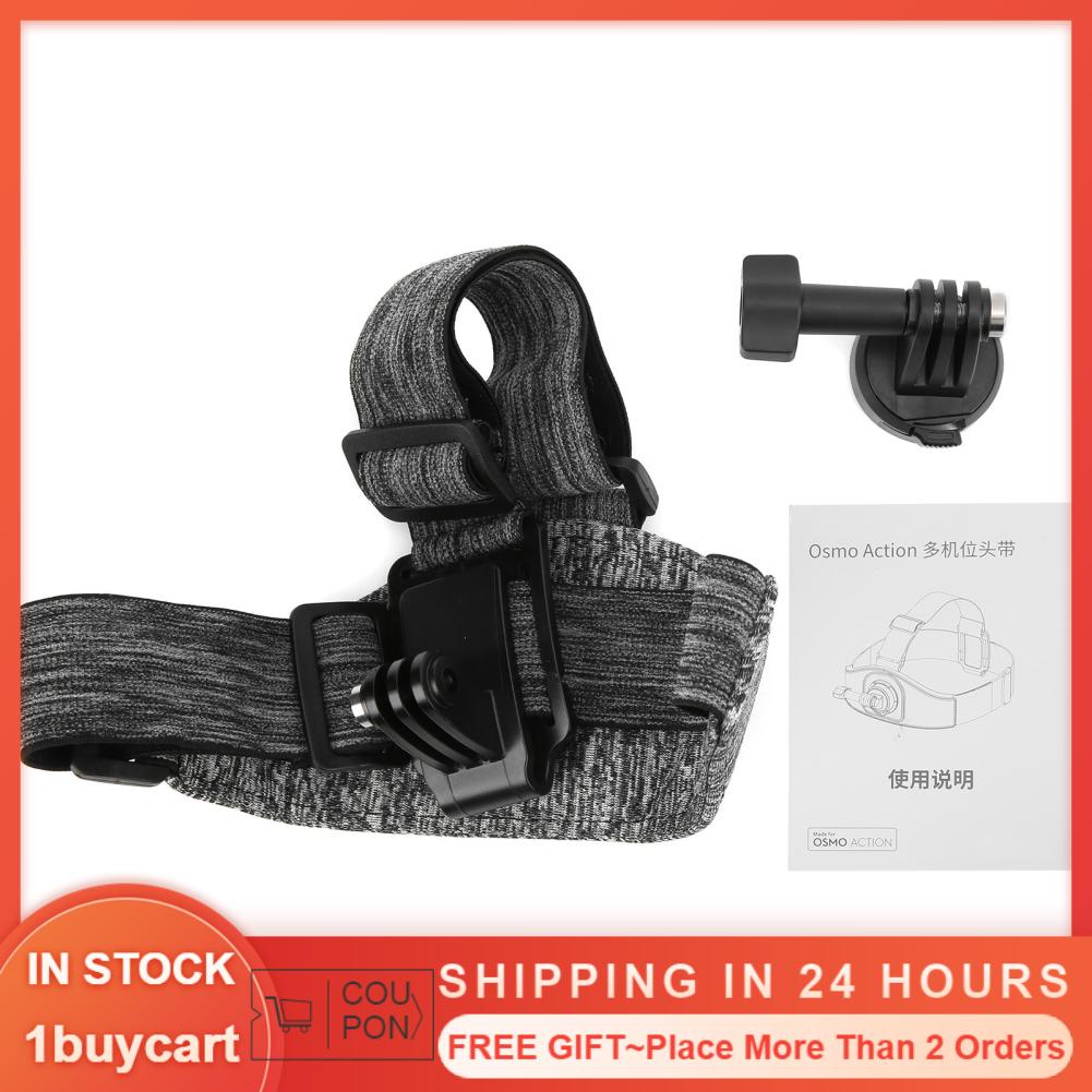 1buycart1 TELESIN Sports Camera Head Strap Universal Action Mount Ac ...