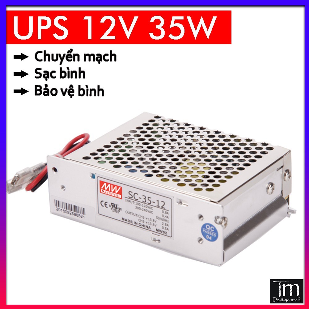 Bộ UPS Chuyển Mạch & Lưu Điện 12V 35W Cho Camera Giám Sát | Shopee Việt Nam