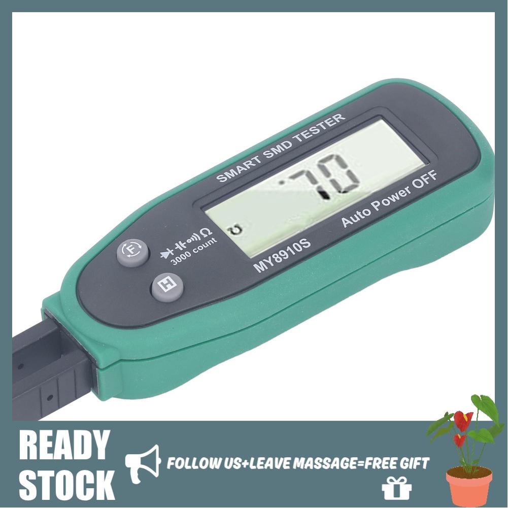 Dajrrhd Capacitor Tester Tweezer Design Compact Size Smart SMD for ...