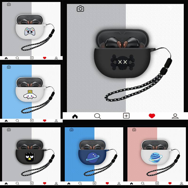 B404 Soundpeats AIR4 PRO case / AIR4 LITE / AIR4 CASE Silicone Protective Case Dust-proof ...