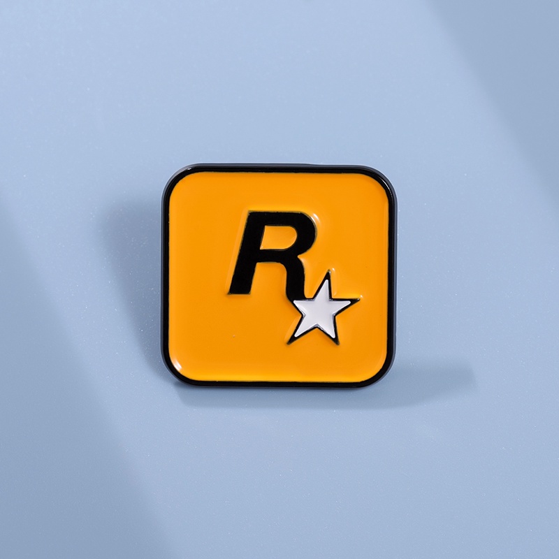 Tag Cài Áo Hình Ngôi Sao gta r Menr grand theft auto rockstar Cho Bạn ...