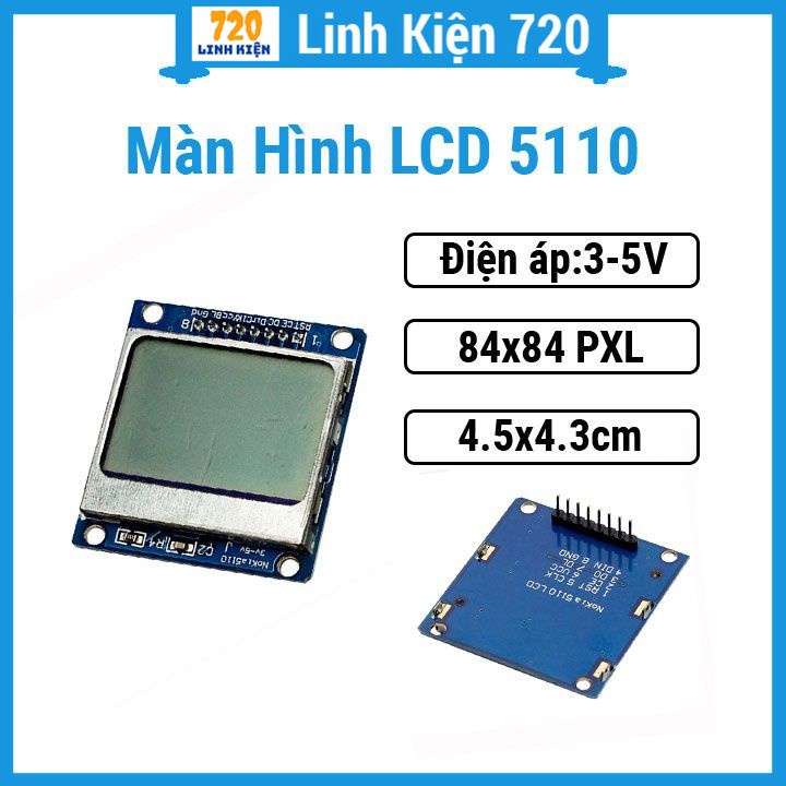 Màn hình nokia LCD5110 uy tín 84×48 pixels | Shopee Việt Nam