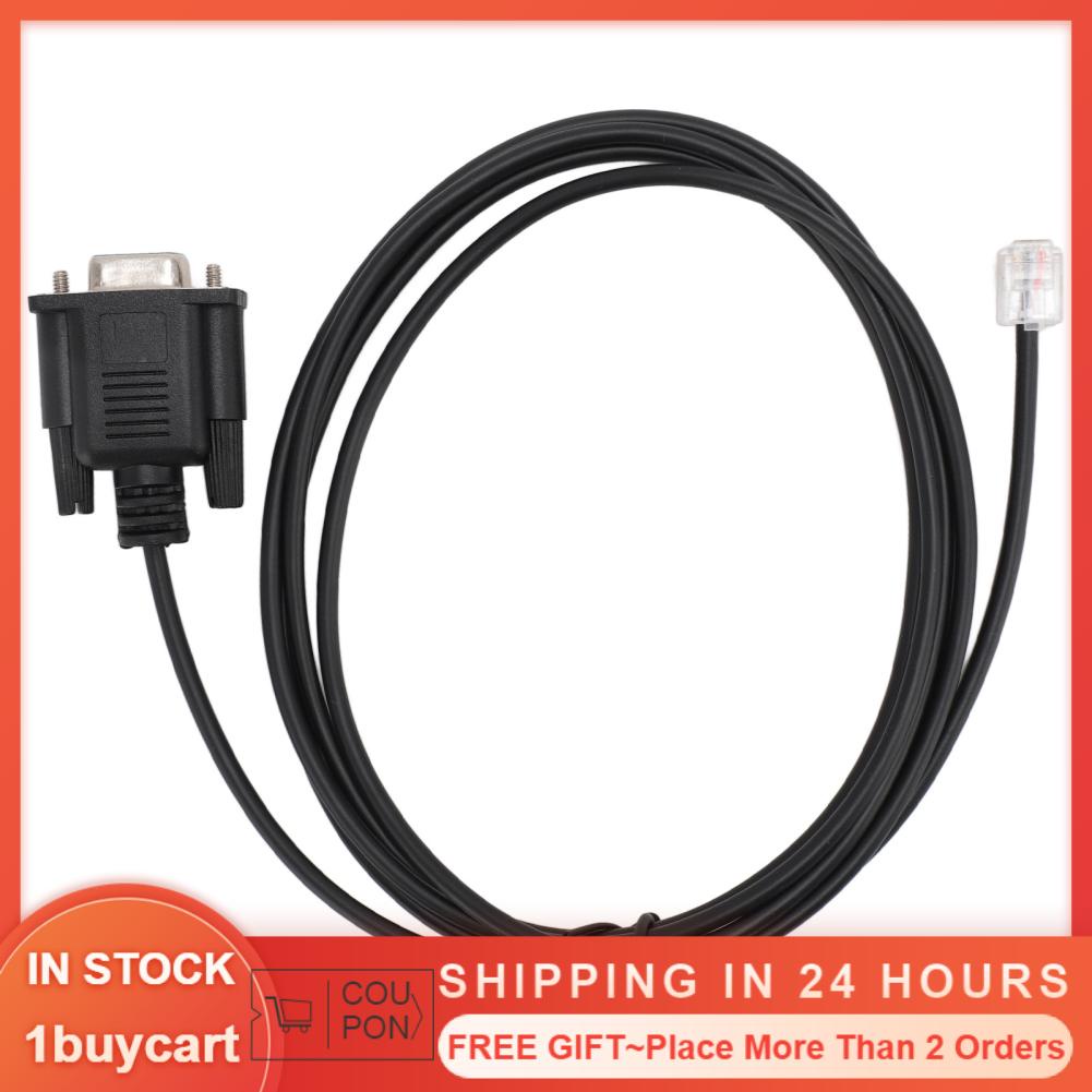 1buycart1 DB9 RS232 To RJ11 6P4C Console Cable Serial PVC for APC ...