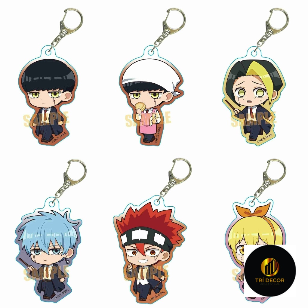 ( ĐỨNG ) Móc khóa Mashle Muscles and Magic Cơ Bắp Và Phép Thuật anime ...