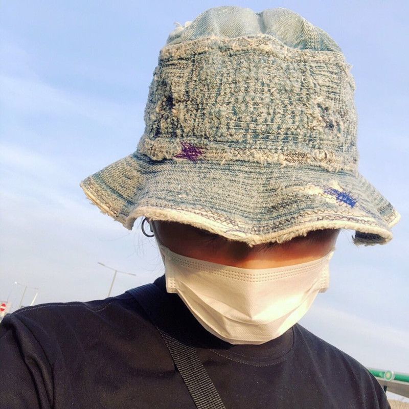 Ep56 Kapital Pingtian Hehong Distressed and Destroyed Bucket Hat Yang ...