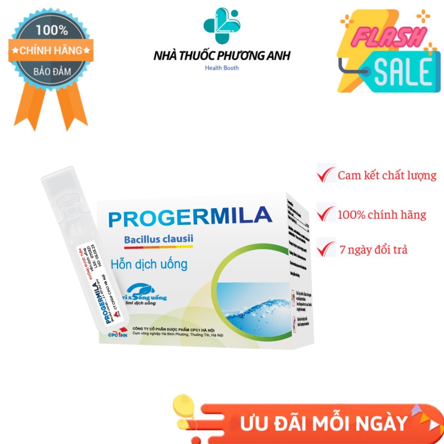 Men Vi Sinh Tiêu Hóa Progermila Bổ Sung Lợi Khuẩn Giảm Rối Loạn Tiêu ...