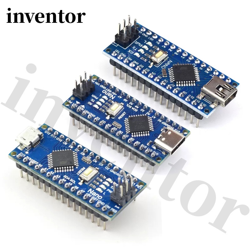 Bảng Mạch Điều Khiển Arduino Nano 3.0 Atmega328 Atmega328 Không Có Cổng USB V3.0 Micro type-c ...