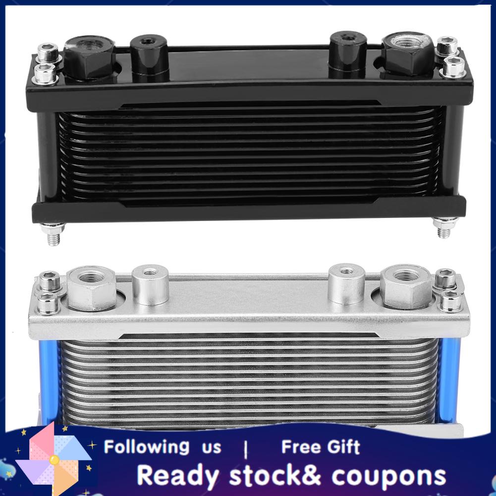 Xiyijia Oil Cooler Upgrade Aluminum Motorcycle Engine Cooling Radiator ...