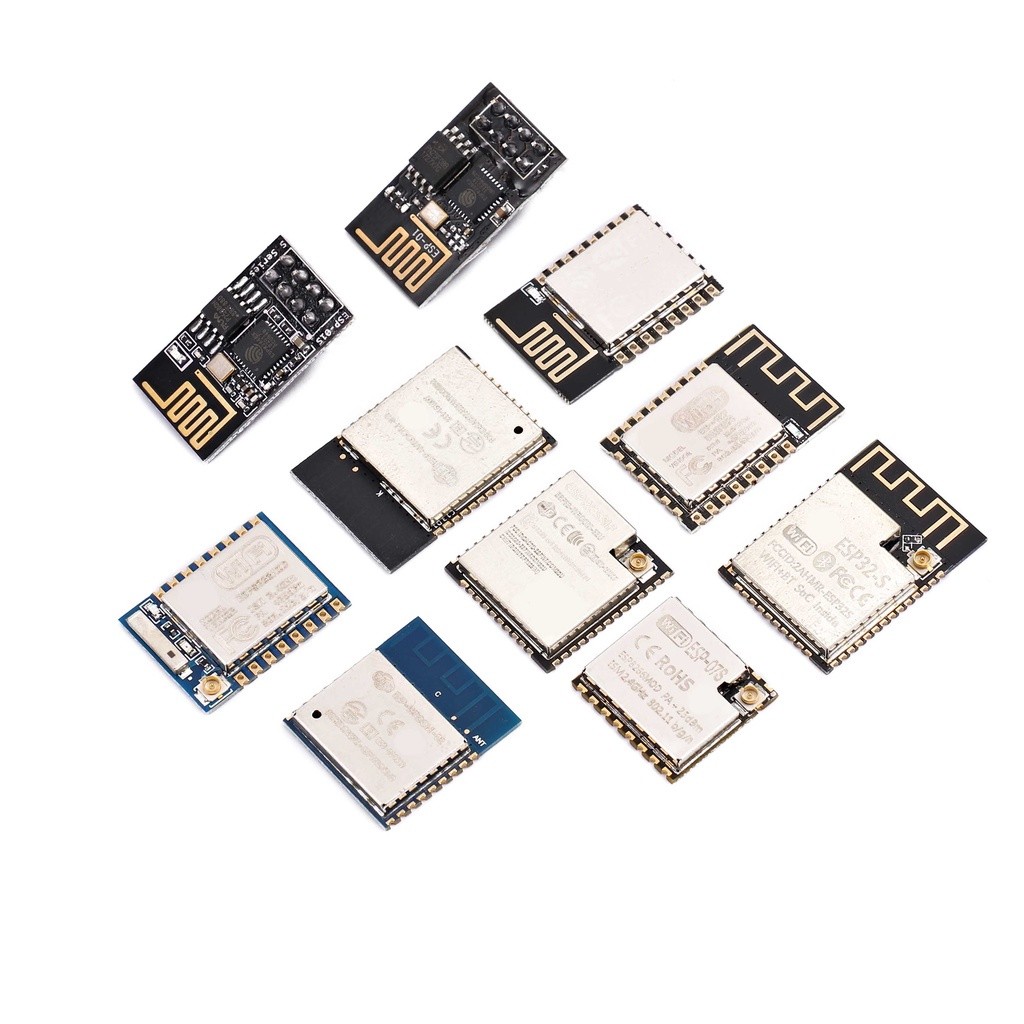 Mô đun wifi Esp-12 12e 12f 12s 07 07s 01 01s Esp32-S Wrover Wroom-32U ...