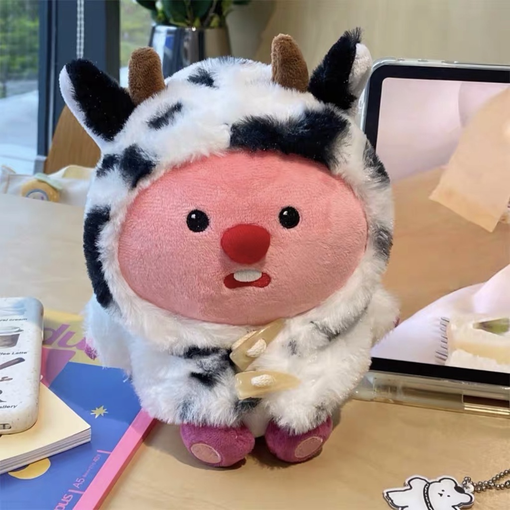 AIXINI 20CM Gấu Bông Hải ly Loopy Mũ Gấu Dâu Lotso- Mũ thỏ- Mũ chó xinh ...