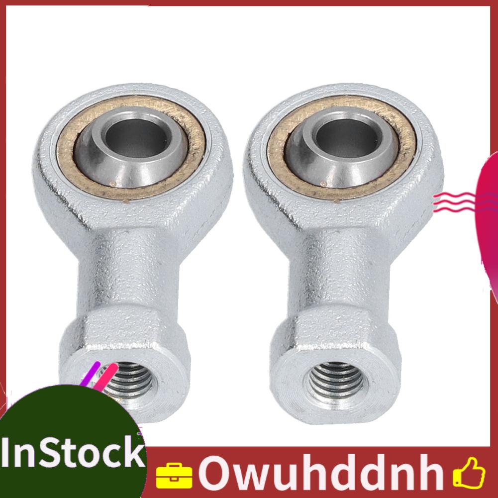 Owuhddnh 2pcs Rod End Radial Joint Bearing Fisheye KSA6T Female ...