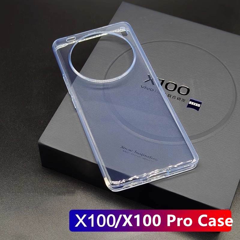 Original Phone Case For Vivo X100/X100 Pro Ultra Slim Soft Back Case ...