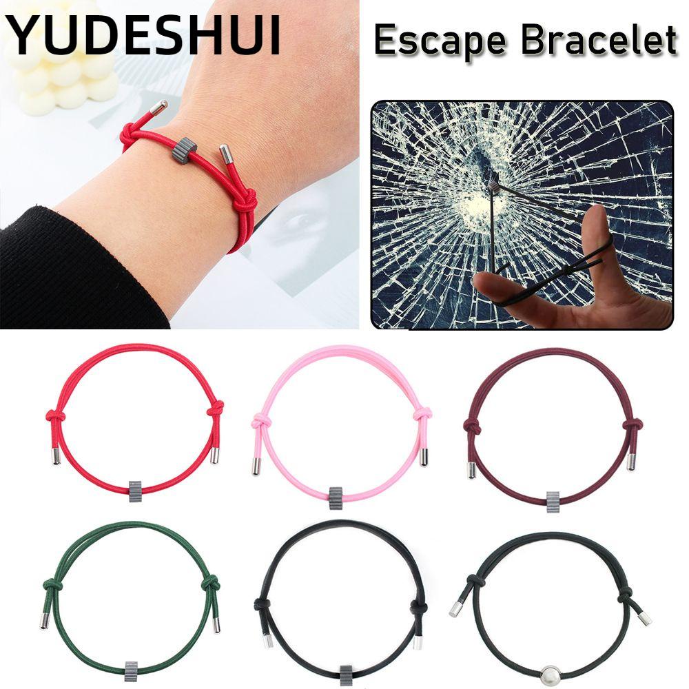 YUDESHUI Practical Car Window Breaker Wristbands Tungsten Carbide Bead ...