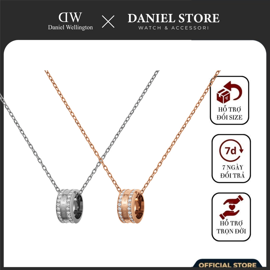 Dây chuyền Daniel Wellington màu Bạc - Vàng Elan DW00400213 Daniel ...