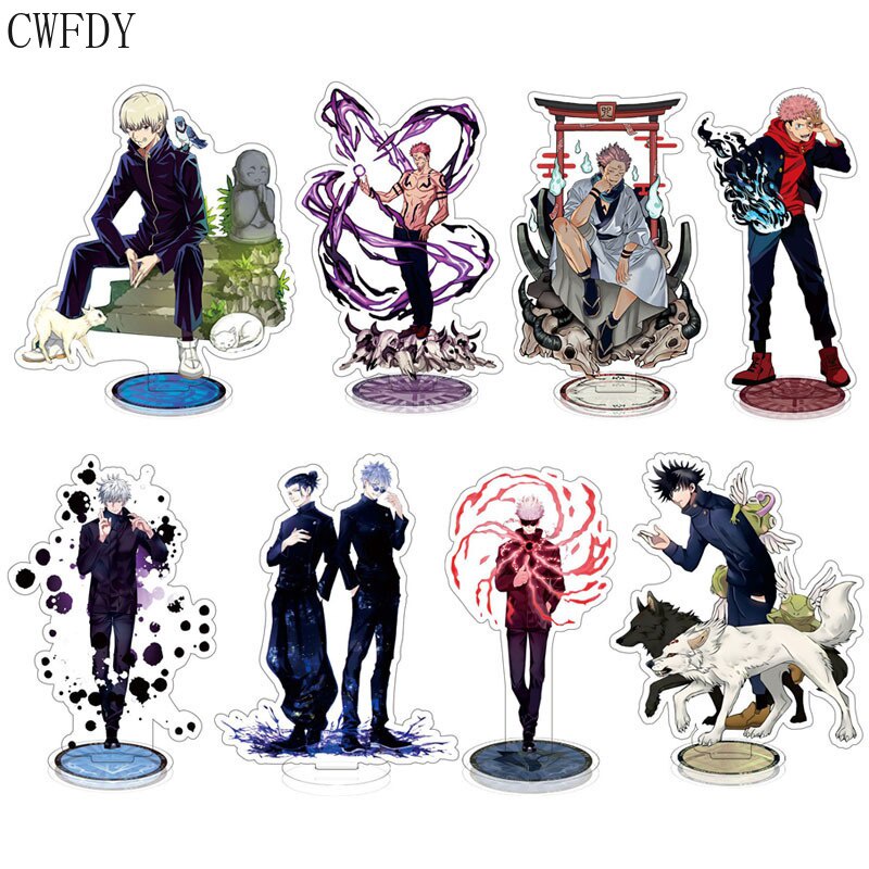 Mô hình Standee Jujutsu Kaisen Anime Figure Acrylic Gojo Satoru Yuji ...