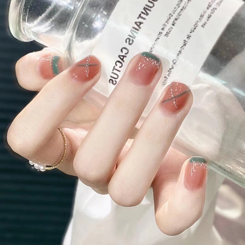 Hộp 24 Móng Tay Giả 3d Đính Đá z762 Thời Trang Đẹp Mắt | Shopee Việt Nam