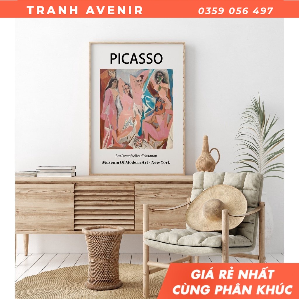 Tranh treo tường Picasso Poster, Picasso Canvas, Picasso Le Cubisme ...