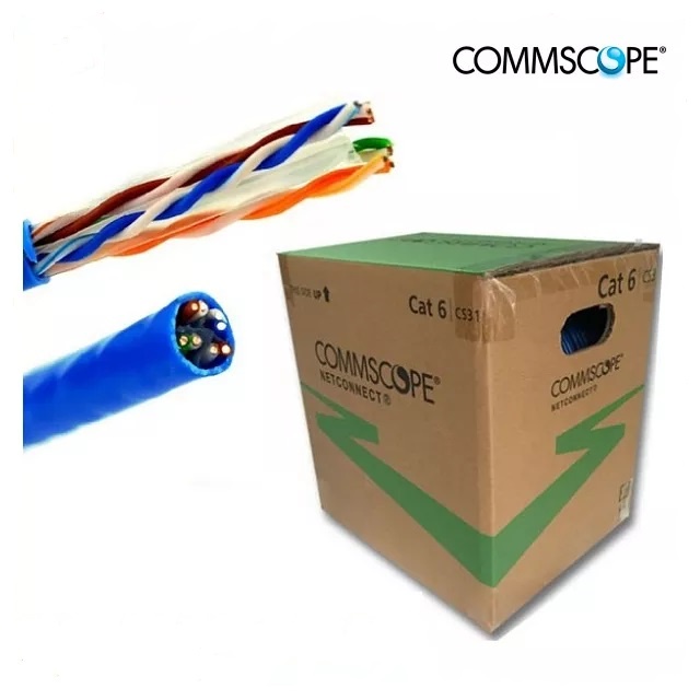 [Chính hãng] Cáp Mạng Commscope/AMP Cat6 UTP 1427254-6 CAMERA UNIARCH ...