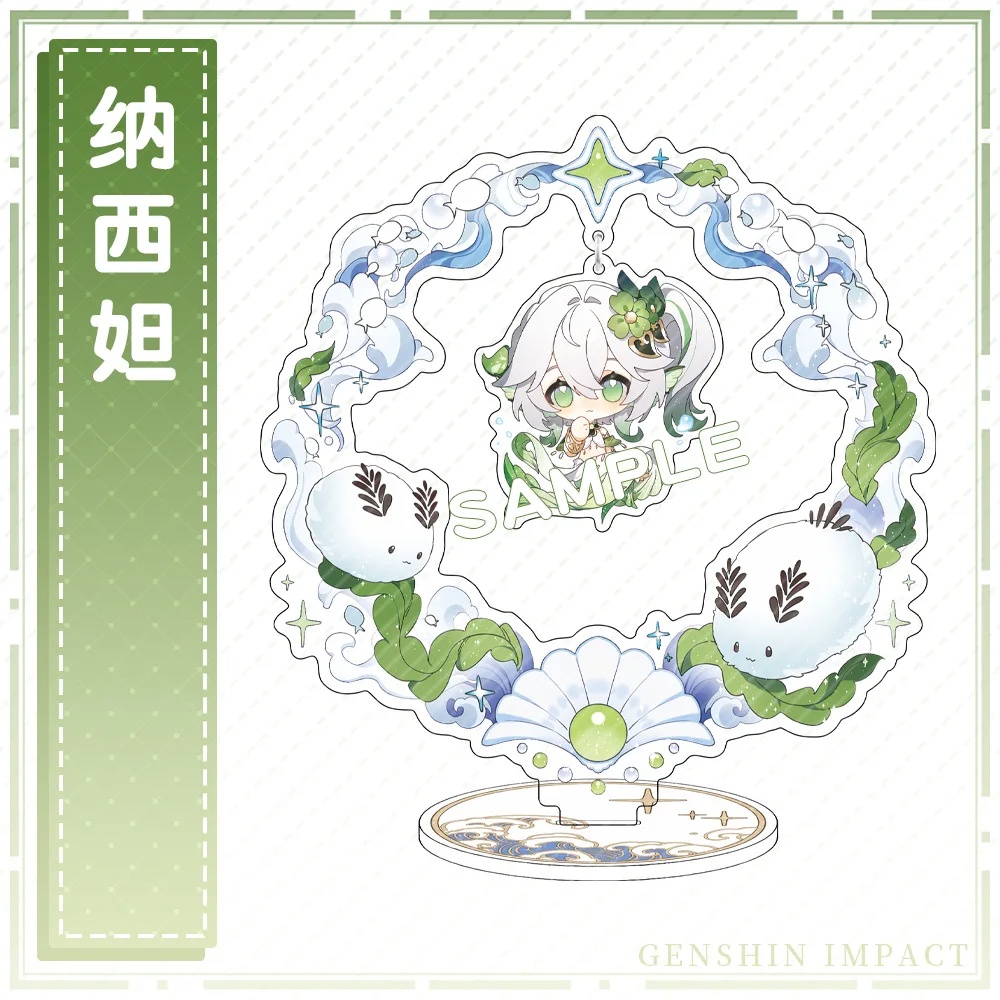 Mô hình Standee Game Genshin Impact Figures Furina Neuvillette Acrylic ...