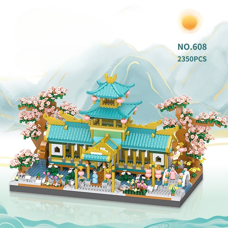 Đồ Chơi Mô Hình lego 608 in-law pavilion | Shopee Việt Nam