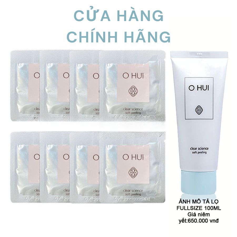 [OHUI Sample] Gói Tẩy Tế Bào Da Chết OHUI làm trắng da - Ohui Clear ...