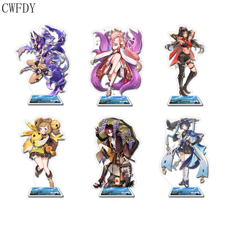 Mô hình Standee New Genshin Impact Anime Character Balladeer Layla ...