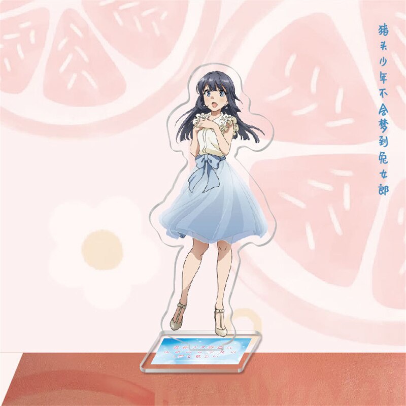 Mô hình Standee Rascal Does Not Dream Of Bunny Girl Sakurajima Mai Koga ...