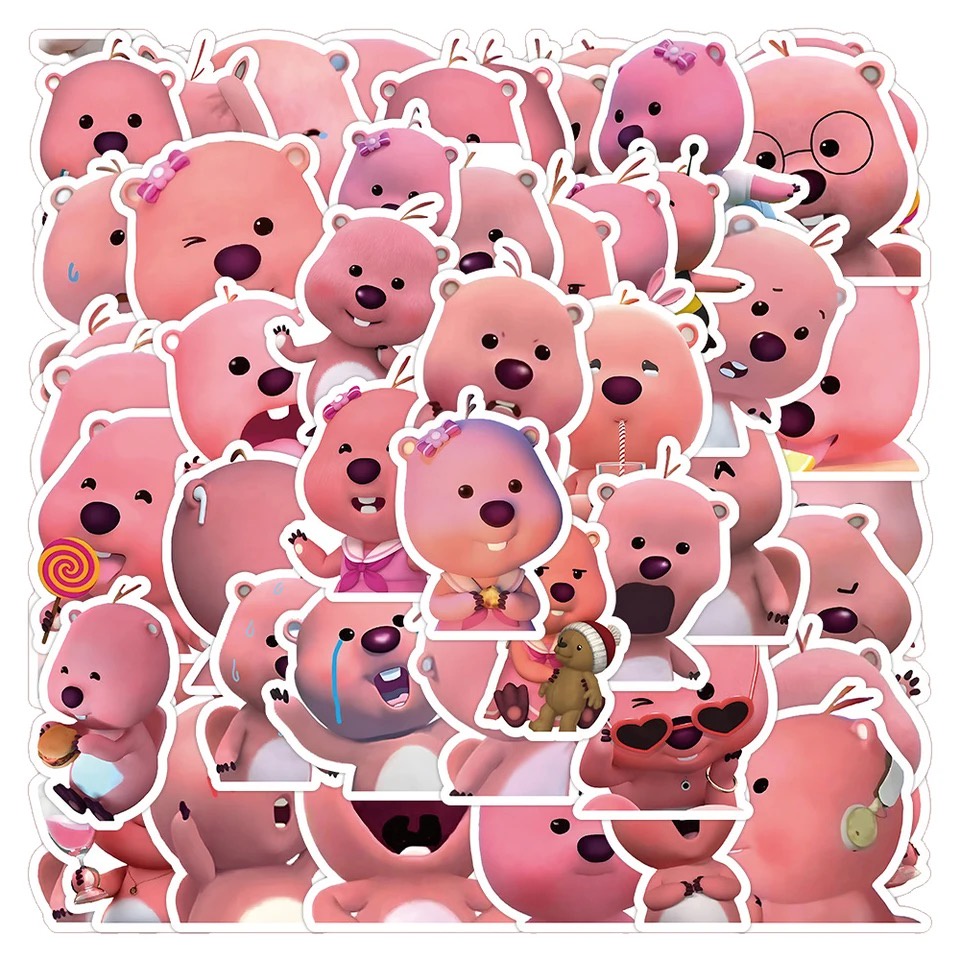 Set 120 Miếng Sticker Loopy Dán Hình Chim Cánh Cụt Nhỏ Dễ Thương Trang ...