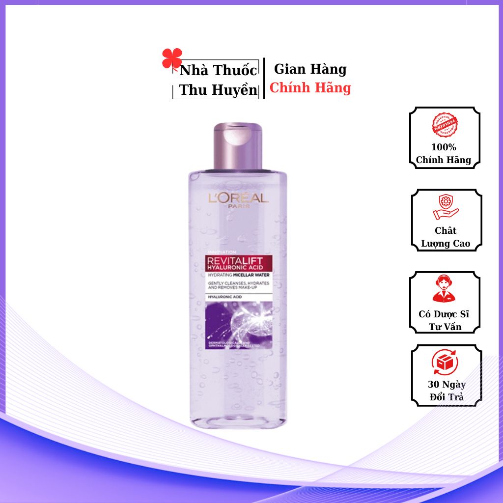 Nước Tẩy Trang Loreal Tím 400Ml | Shopee Việt Nam